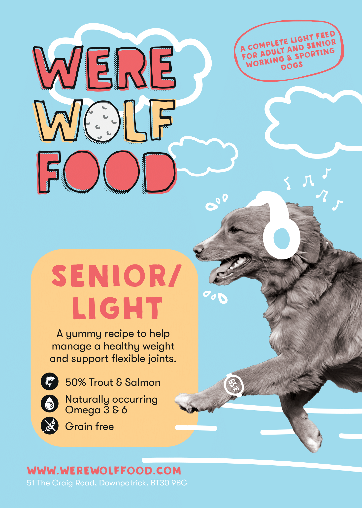 15KG - Senior Light [Grain Free] -Adult – Were Wolf Food