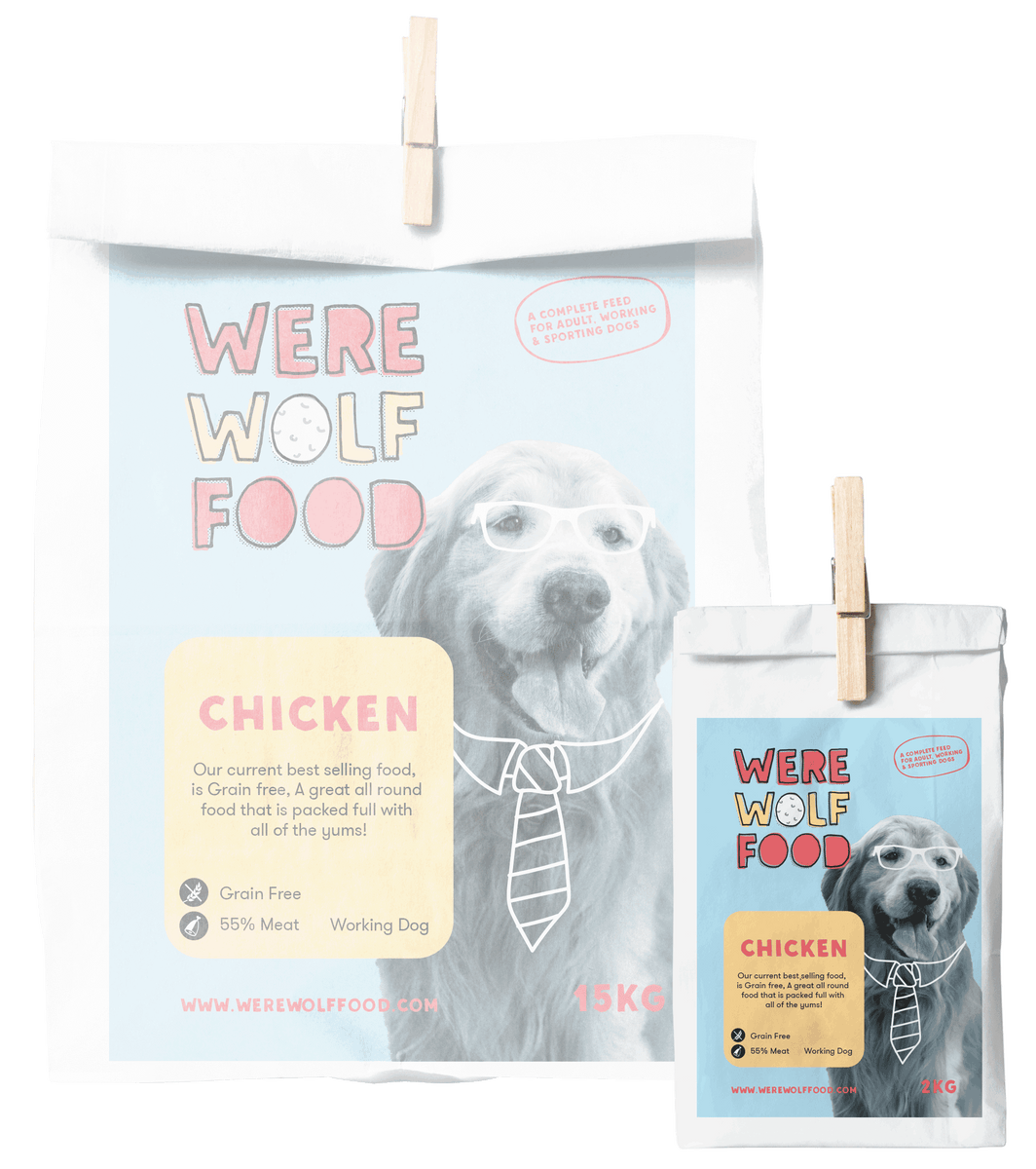 2KG - Chicken - Adult Dog Food | werewolffood.com – Were Wolf Food