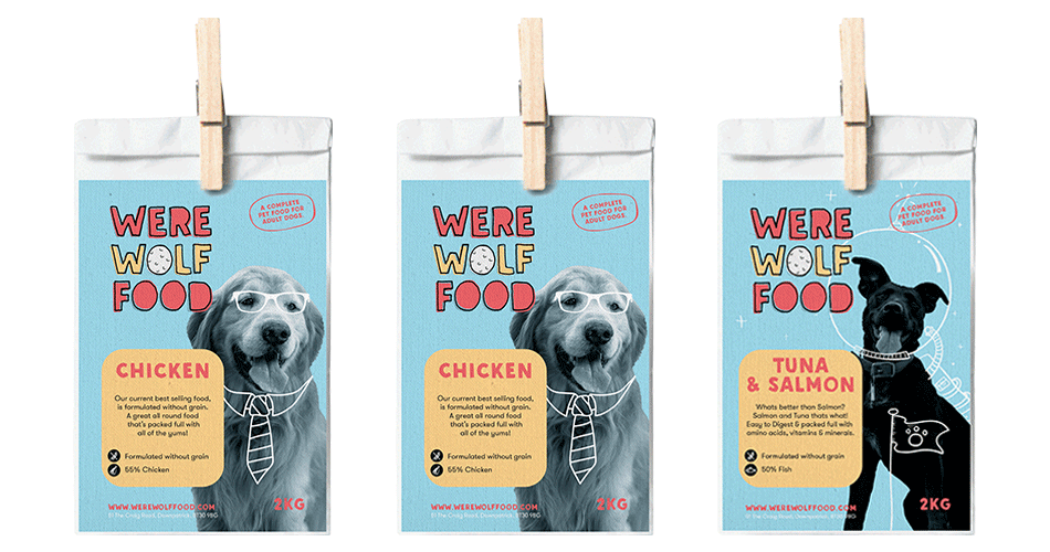 2kg Mixed Variety pack | Chicken + 2 bags – Were Wolf Food